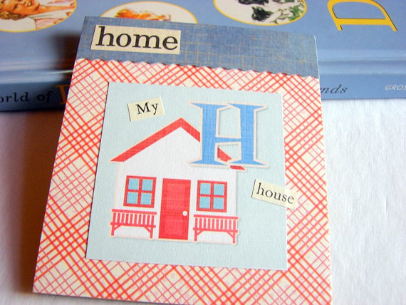 H Is For Home Collage - Kids Nursery Childrens Wall Art Decor ...
