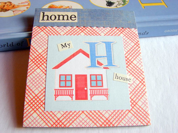 H Is For Home Collage - Kids Nursery Childrens Wall Art Decor ...